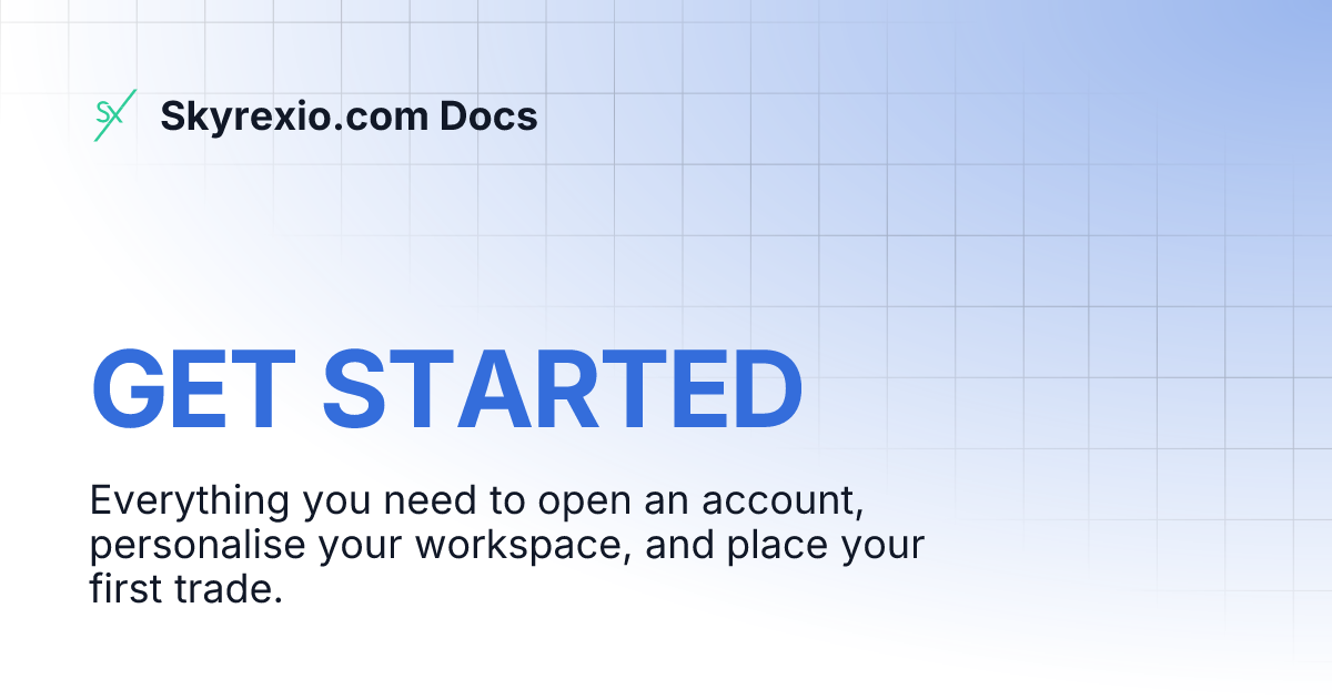 GET STARTED | Skyrexio.com Docs
