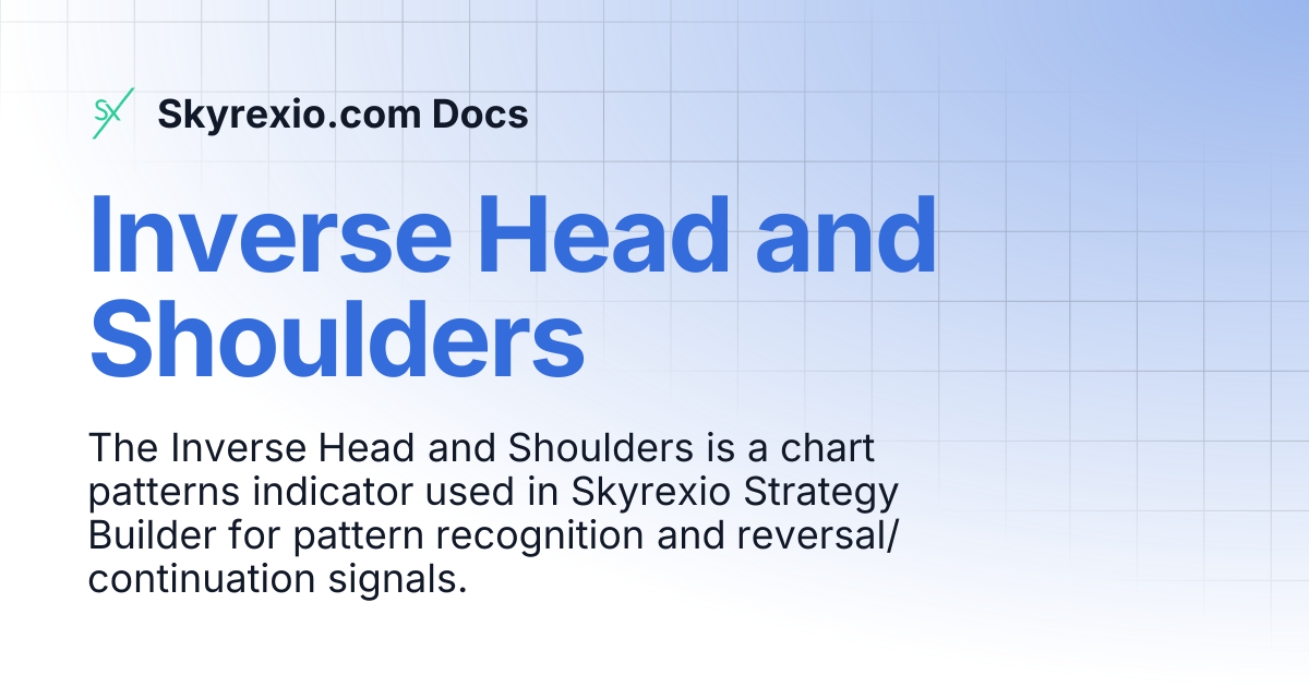 Inverse Head and Shoulders | Skyrexio.com Docs