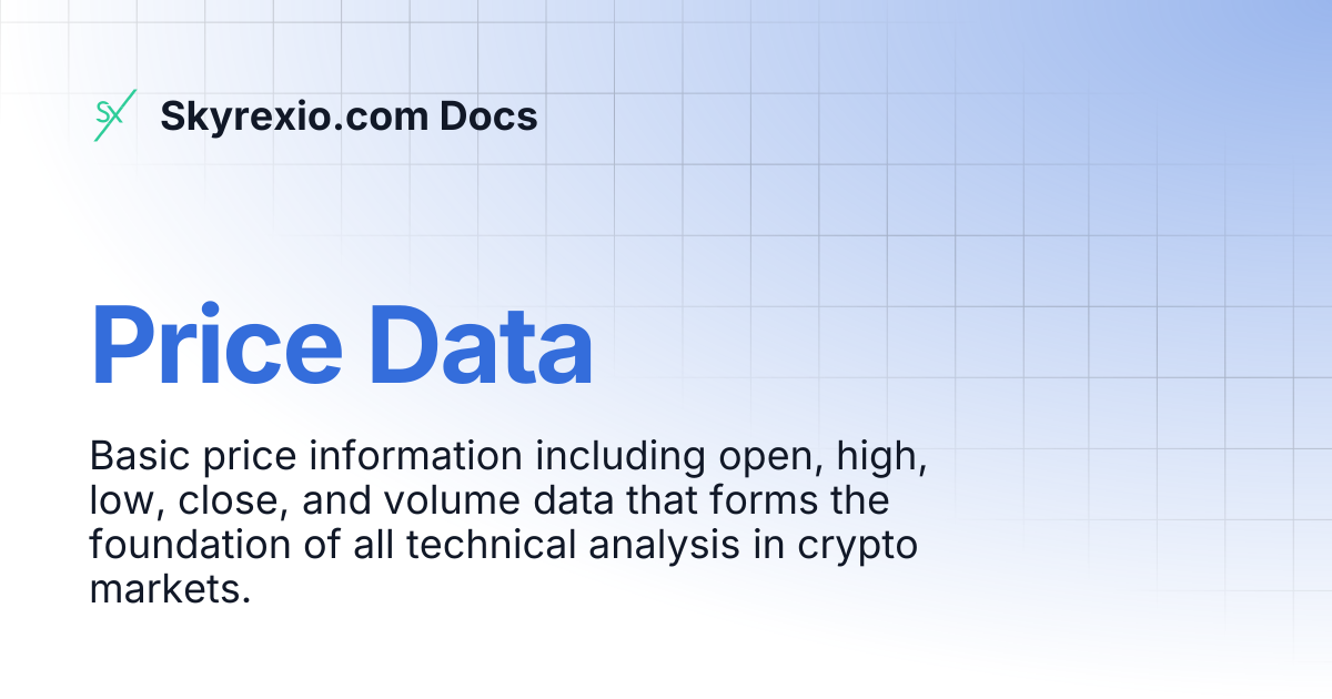Price Data | Skyrexio.com Docs